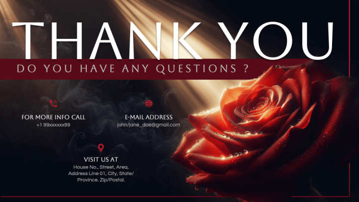 Free - Rose Theme for PowerPoint and Google Slides - PPT Slides