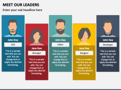 Meet Our Leaders PowerPoint and Google Slides Template - PPT Slides
