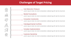 Target Pricing PowerPoint and Google Slides Template - PPT Slides