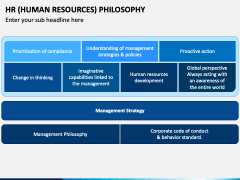 HR Philosophy PowerPoint and Google Slides Template - PPT Slides