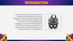 Free - Mardi Gras PowerPoint and Google Slides Template - PPT Slides
