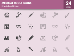 Medical Tools Icons for PowerPoint and Google Slides - PPT Slides