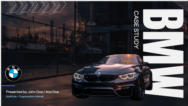 Free - BMW Case Study PowerPoint and Google Slides Template - PPT Slides