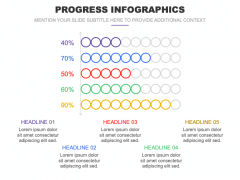 Progress Infographics for PowerPoint and Google Slides - PPT Slides