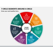 7 Circles Venn PowerPoint Template and Google Slides Theme