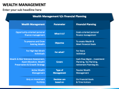Wealth Management PowerPoint and Google Slides Template - PPT Slides