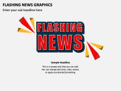 Flashing News Graphics for PowerPoint and Google Slides - PPT Slides