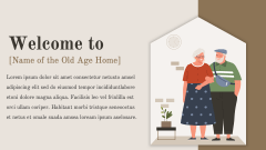 Free - Old Age Home Theme for PowerPoint and Google Slides - PPT Slides