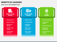 Benefits of Laughing PowerPoint Template and Google Slides Theme