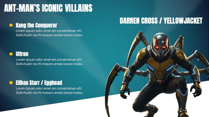 Free - Ant Man Presentation Theme for PowerPoint and Google Slides ...
