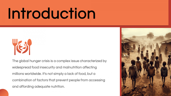 Free - Global Hunger Crisis PowerPoint and Google Slides Template - PPT ...