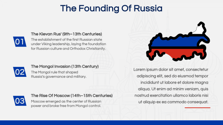 Free - History of Russia PowerPoint and Google Slides Template - PPT Slides