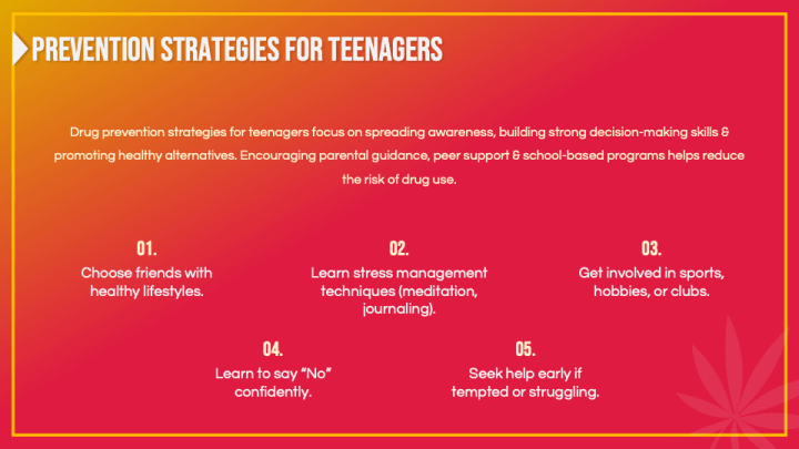 Free - Drug Awareness in Teenagers PowerPoint and Google Slides Template - PPT Slides