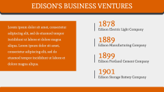 Free - Thomas Edison PowerPoint and Google Slides Template - PPT Slides