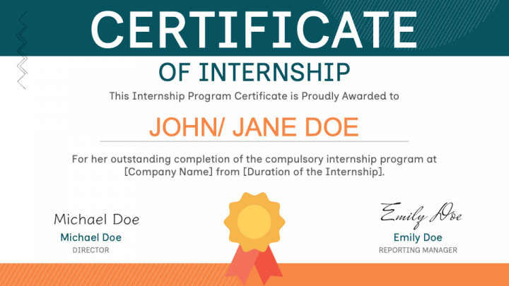 Free - Summer Internship Report Presentation for PowerPoint and Google ...