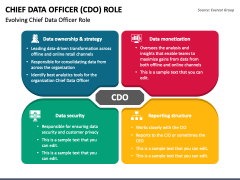 Chief Data Officer Role PowerPoint and Google Slides Template - PPT Slides