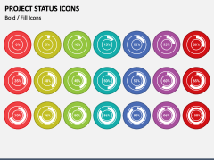 Project Status Icons for PowerPoint and Google Slides - PPT Slides