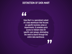 Data Mart PowerPoint and Google Slides Template - PPT Slides