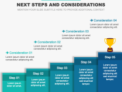 Next Steps and Considerations PowerPoint and Google Slides Template