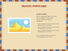 Free Postcard Presentation Theme for PowerPoint and Google Slides