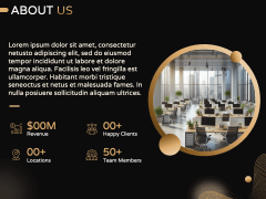 Black and Gold Theme for PowerPoint and Google Slides