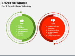 E-Paper Technology PowerPoint and Google Slides Template - PPT Slides