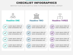 Checklist Infographics for PowerPoint and Google Slides