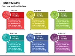 Hour Timeline PowerPoint and Google Slides Template - PPT Slides