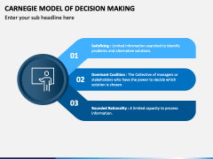 Carnegie Model of Decision Making PowerPoint and Google Slides Template - PPT Slides