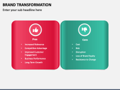 Brand Transformation PowerPoint and Google Slides Template - PPT Slides