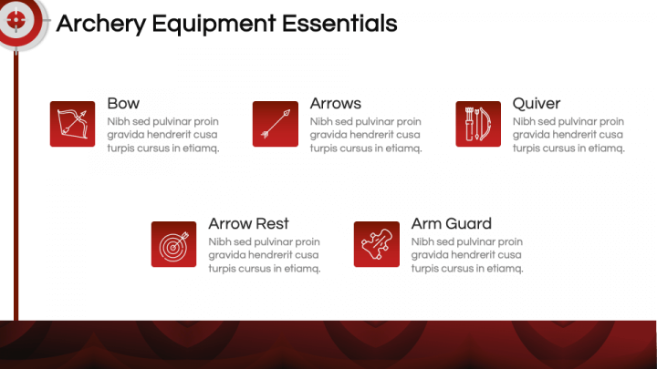 Free - Archery Theme for PowerPoint and Google Slides - PPT Slides