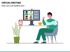 Virtual Meeting PowerPoint and Google Slides Template - PPT Slides
