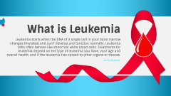 Leukemia PowerPoint and Google Slides Template - PPT Slides