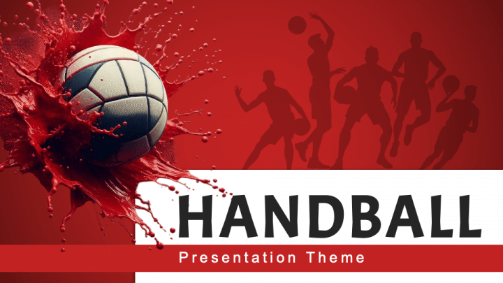 Free - Handball Presentation Theme for PowerPoint and Google Slides - PPT Slides