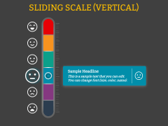 Animated Vertical Sliding Scale PowerPoint and Google Slides Template - PPT Slides