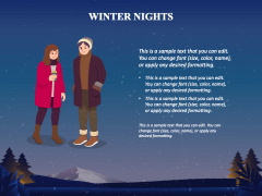 Free Winter Presentation Theme for PowerPoint and Google Slides