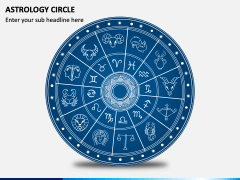 Astrology Circle PowerPoint Template - PPT Slides