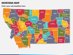 Montana Map for PowerPoint and Google Slides - PPT Slides