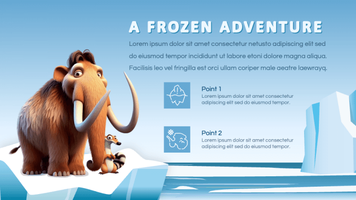 Free - Ice Age Presentation Theme for PowerPoint and Google Slides ...