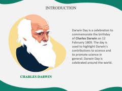 Free - Darwin Day PowerPoint Template and Google Slides Theme