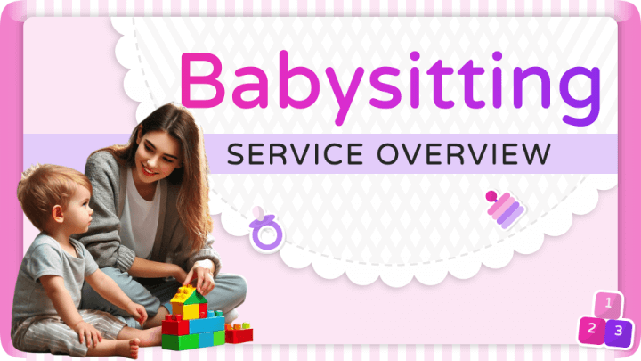 Babysitting Service Overview PowerPoint and Google Slides Template ...