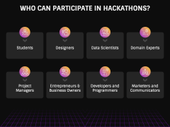 Hackathon PowerPoint and Google Slides Template - PPT Slides