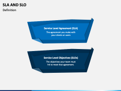 SLA and SLO PowerPoint Template - PPT Slides
