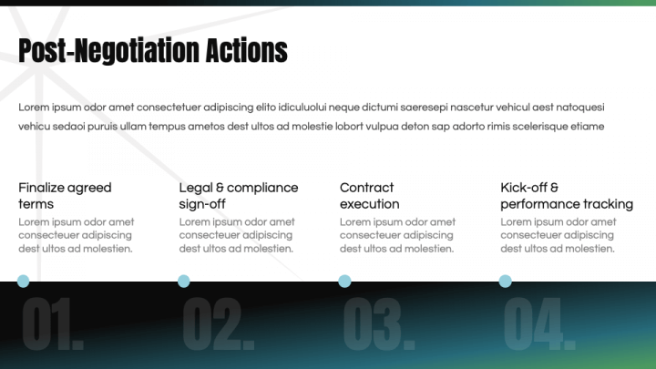 Business Negotiation Theme for PowerPoint and Google Slides - PPT Slides