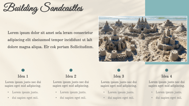 Free - Beach Theme for PowerPoint and Google Slides - PPT Slides