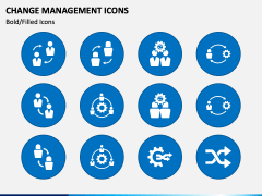 Change Management Icons for PowerPoint and Google Slides - PPT Slides