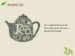 Free - Tea Presentation Theme for PowerPoint and Google Slides