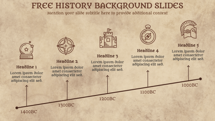 Free - History Background Slides for PowerPoint and Google Slides - PPT ...