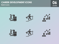 Career Development Icons for PowerPoint and Google Slides - PPT Slides