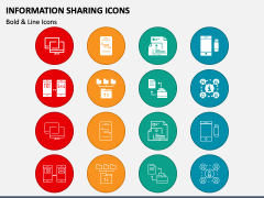 Information Sharing Icons for PowerPoint and Google Slides - PPT Slides